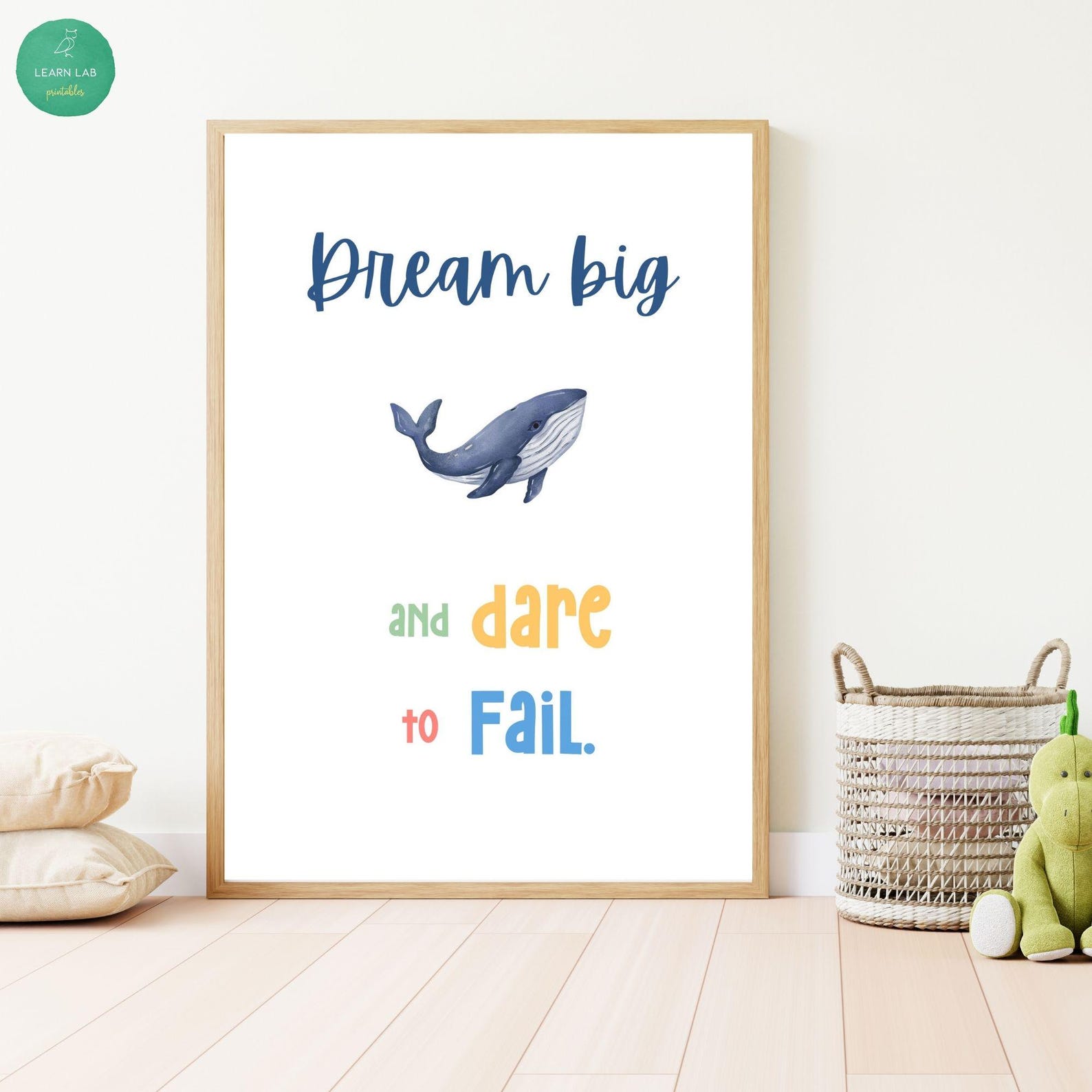 Set of 8 Inspirational Posters for Kids | Printable Educational Wall ...