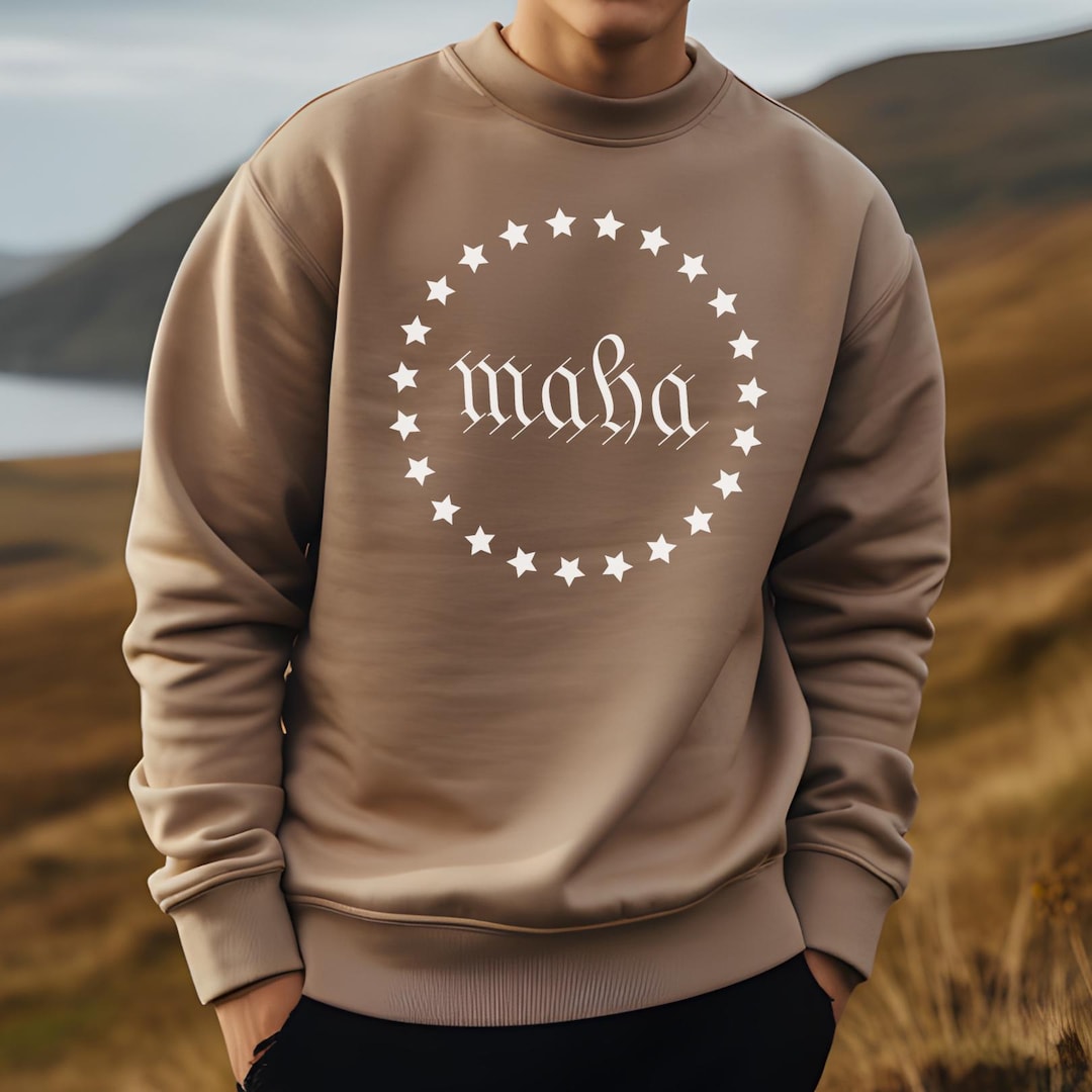 MAHA Men's Sweatshirt - Make America Healthy Again Shirt - Elon Musk ...