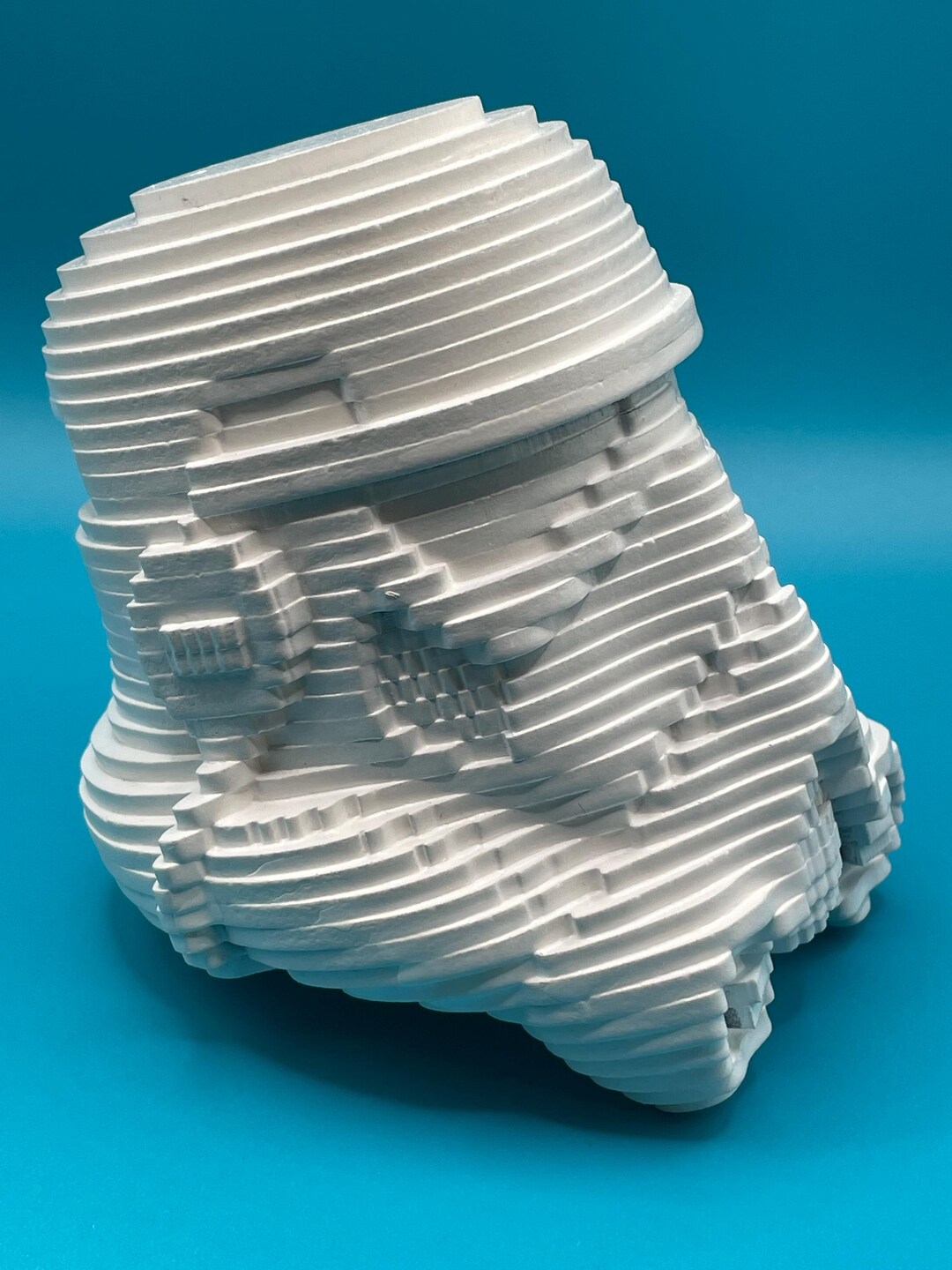 Sliced Parametric Star Wars Stormtrooper Helmet, 3D Wood Plan, Laser ...