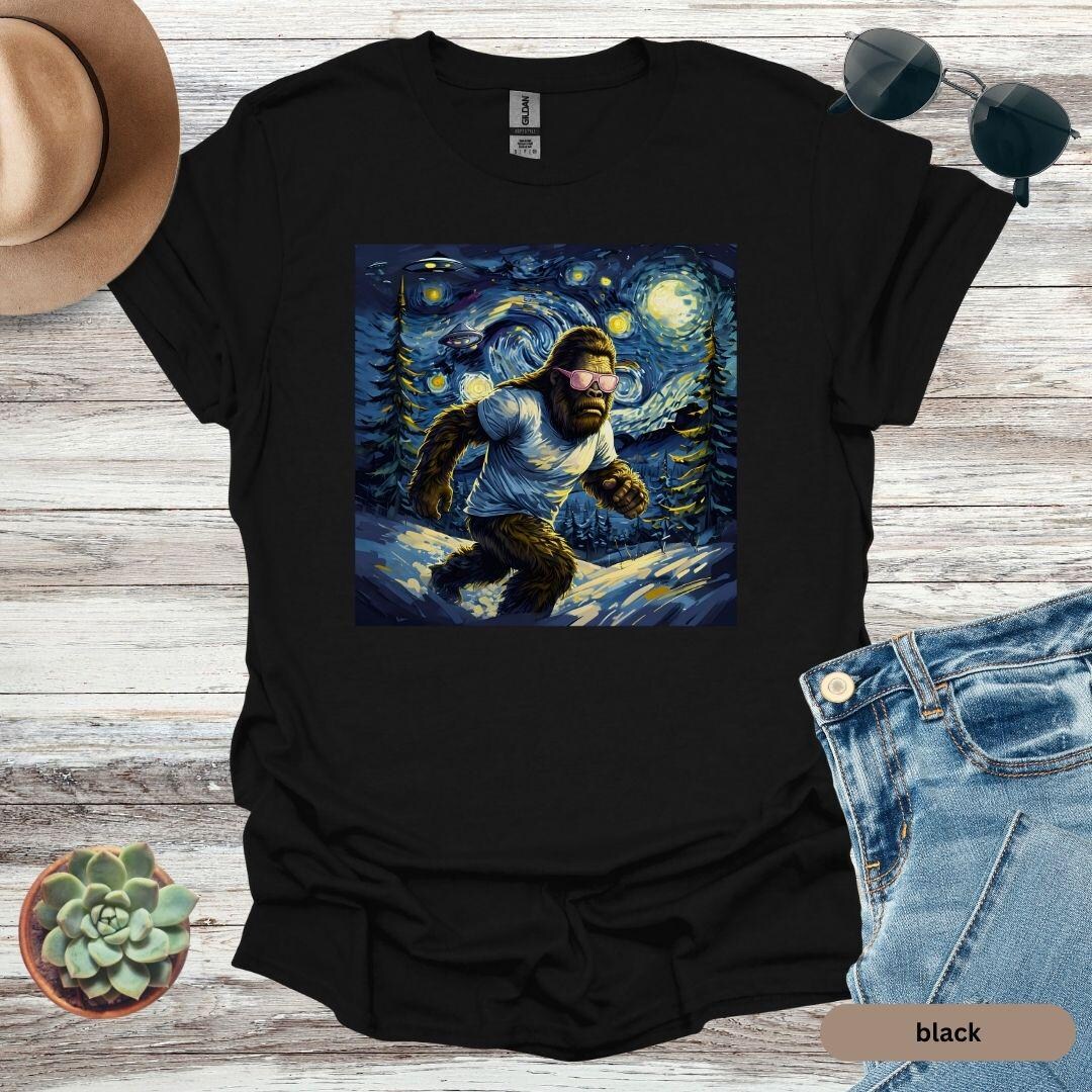 Big Foot Tried Blending in but Time to Go Home Graphic Tee - Etsy