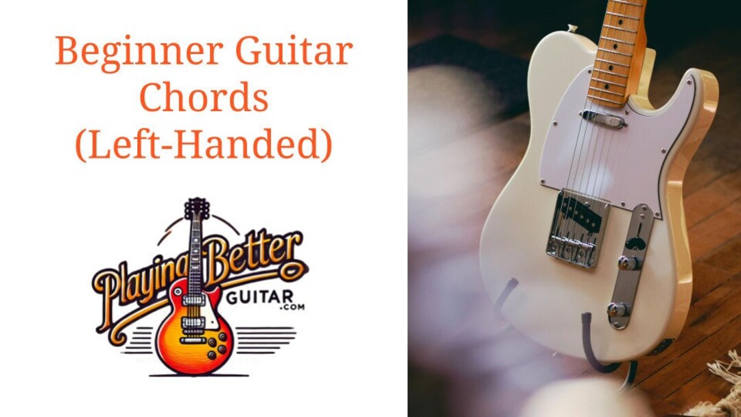 Left-handed Beginner Guitar Chord Diagrams - Etsy