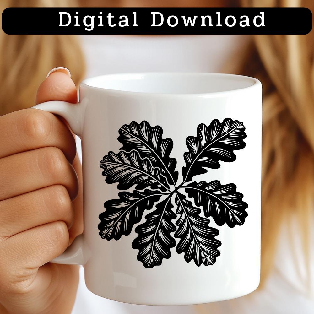 35 Unique Leaf Designs Bundle / Botanical Clipart in Ai, Svg, Dxf, Eps ...