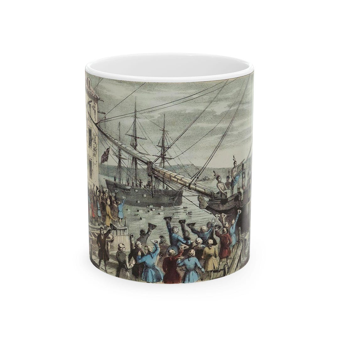 Boston Tea Party Commemorative Mug: Honoring a Pivotal Moment in the ...