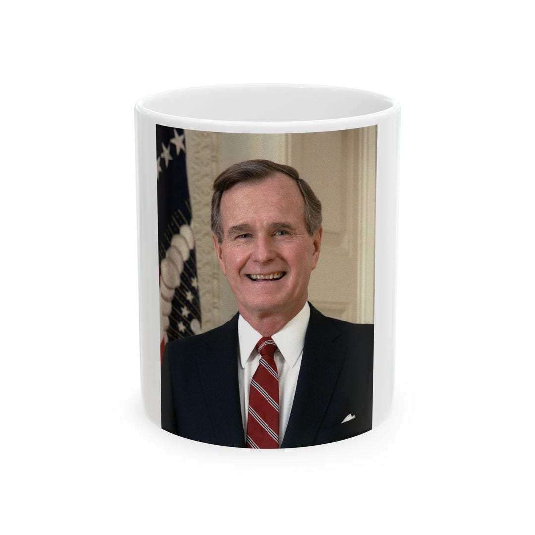 George H.W. Bush Commemorative Mug: Honoring a Lifetime of Public ...