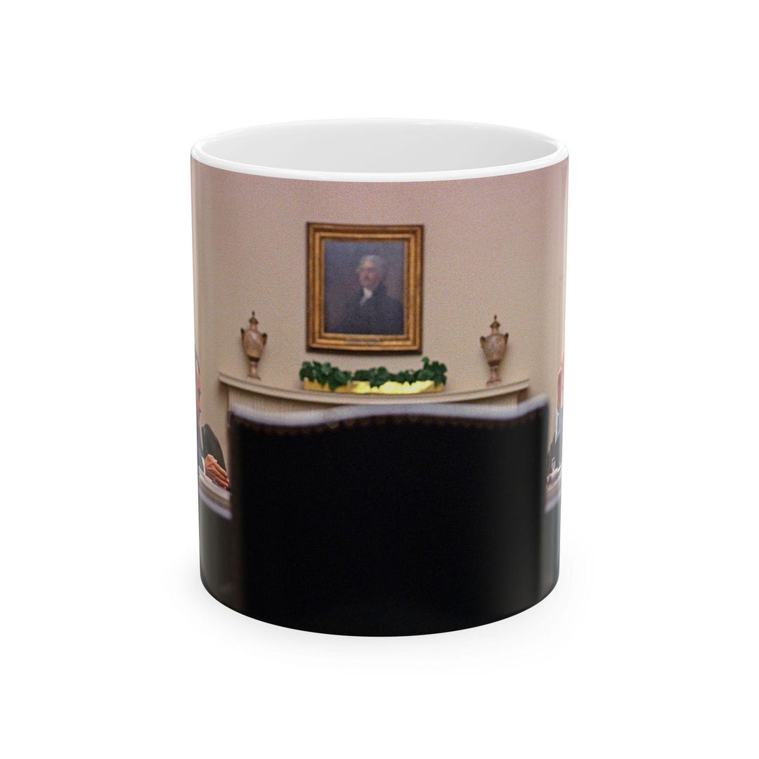 Rivals at the Table: LBJ and Nixon Commemorative Mug - Etsy