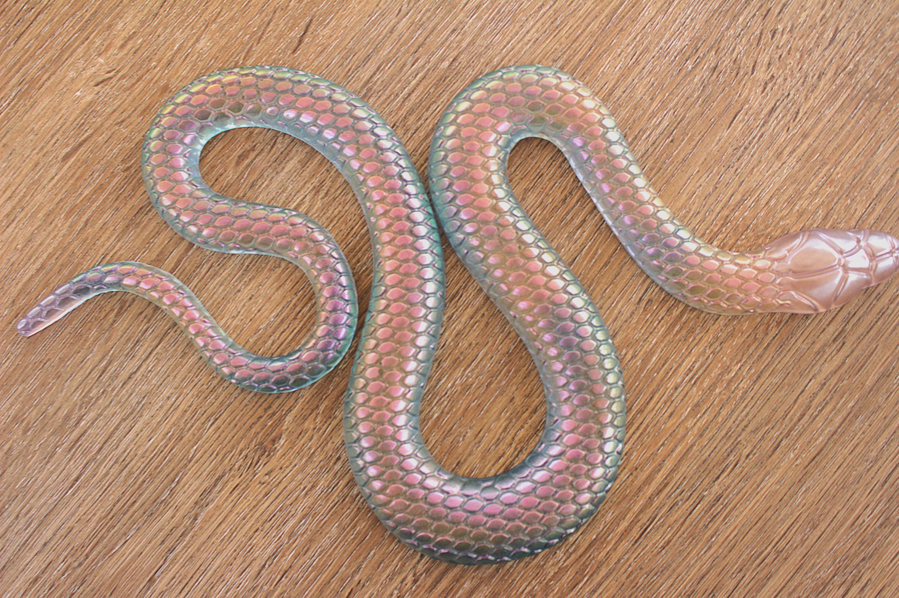 Epoxy Resin Snake Art Figurine - Etsy