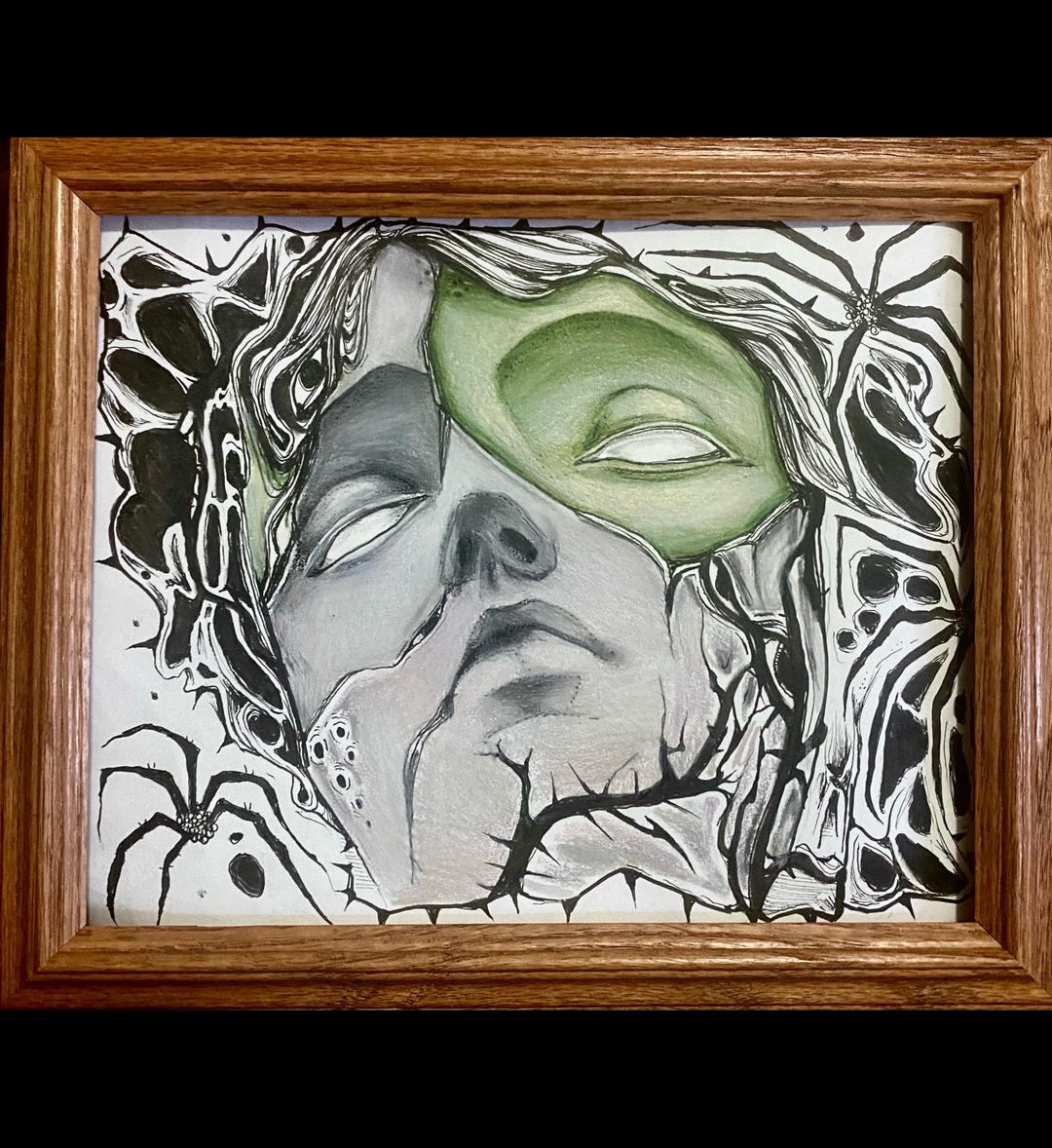 Nerves (mook) Pencil/ink Original Drawing - Etsy