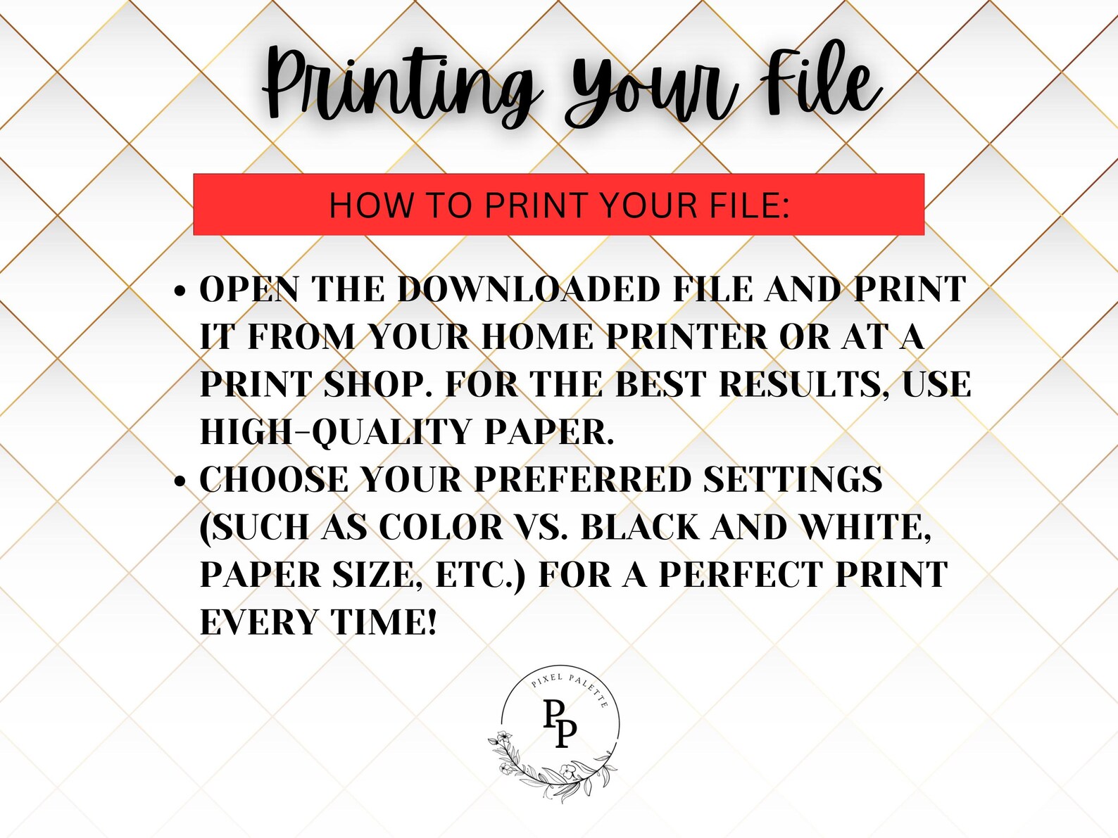 Floral Printable Binder Cover & Spines — PDF for Planner, Home and ...