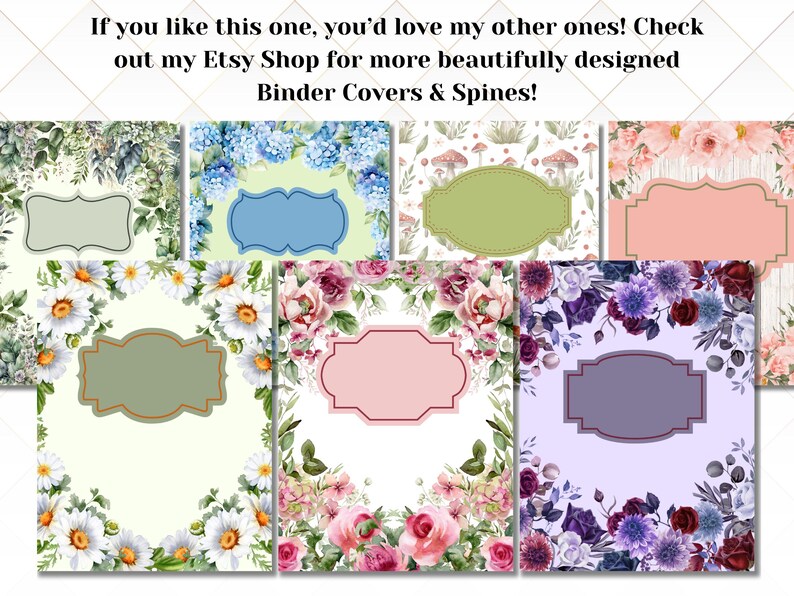 Printable Binder Cover With Spines, Sunflower Printable Covers and ...