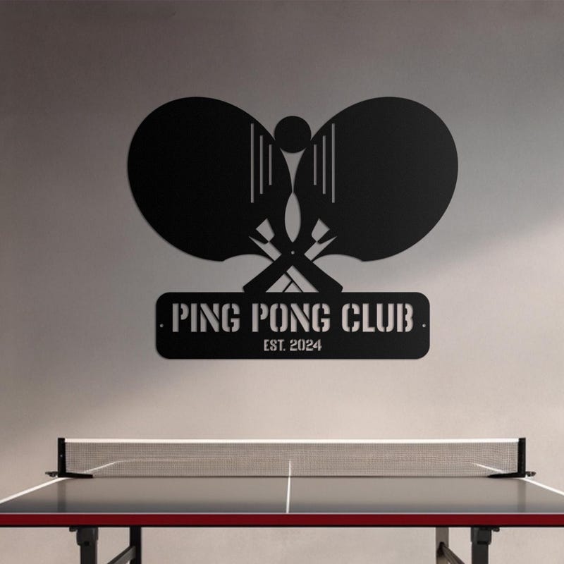 The Ping Pong Club - Etsy