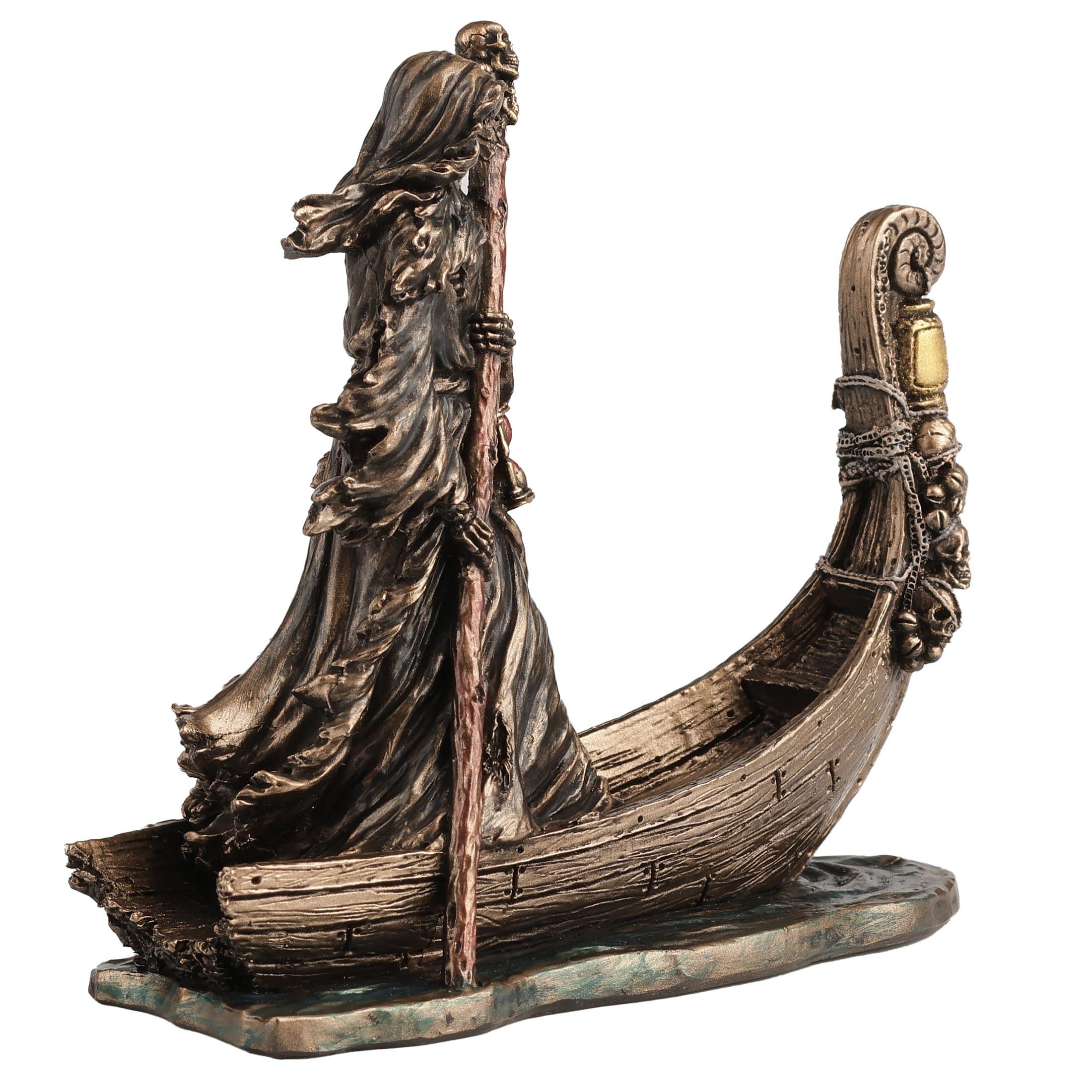 Charon 9.5x8.5cm Statue – Greek Underworld Ferryman God in Cold Cast Bronze - Etsy