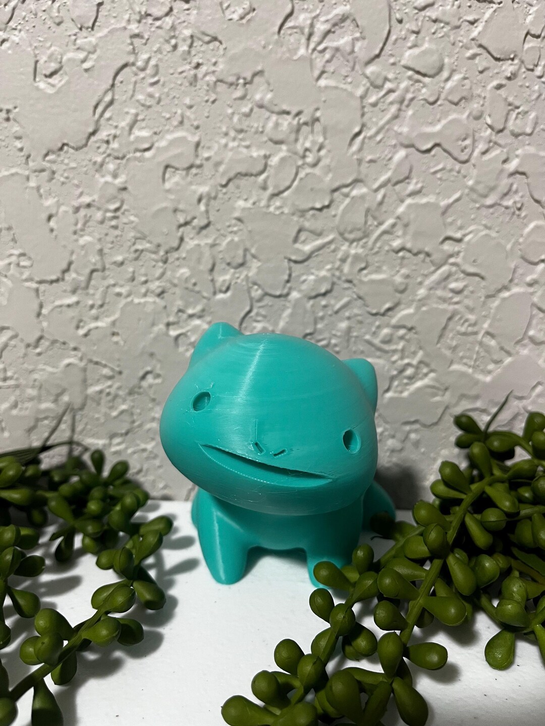 3D Printed Bulbasaur Planter - Cute Succulent Pot - Pokemon Gift for ...