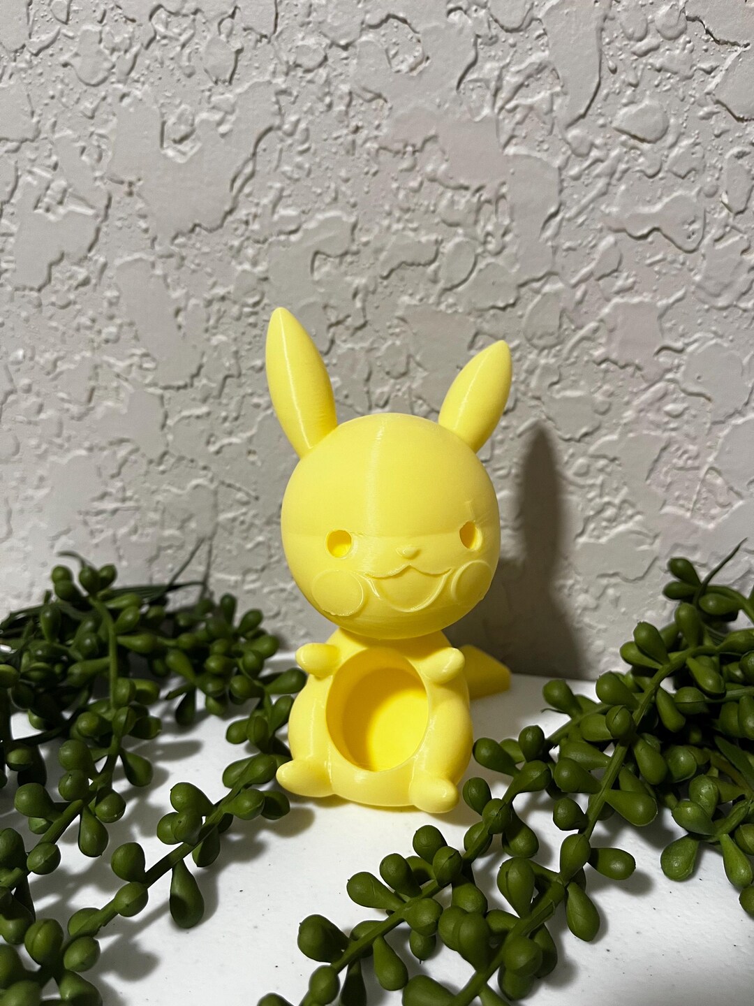 Pikachu Succulent Planter - 3D Printed Cute Desk Pot - Gamer & Pokemon ...