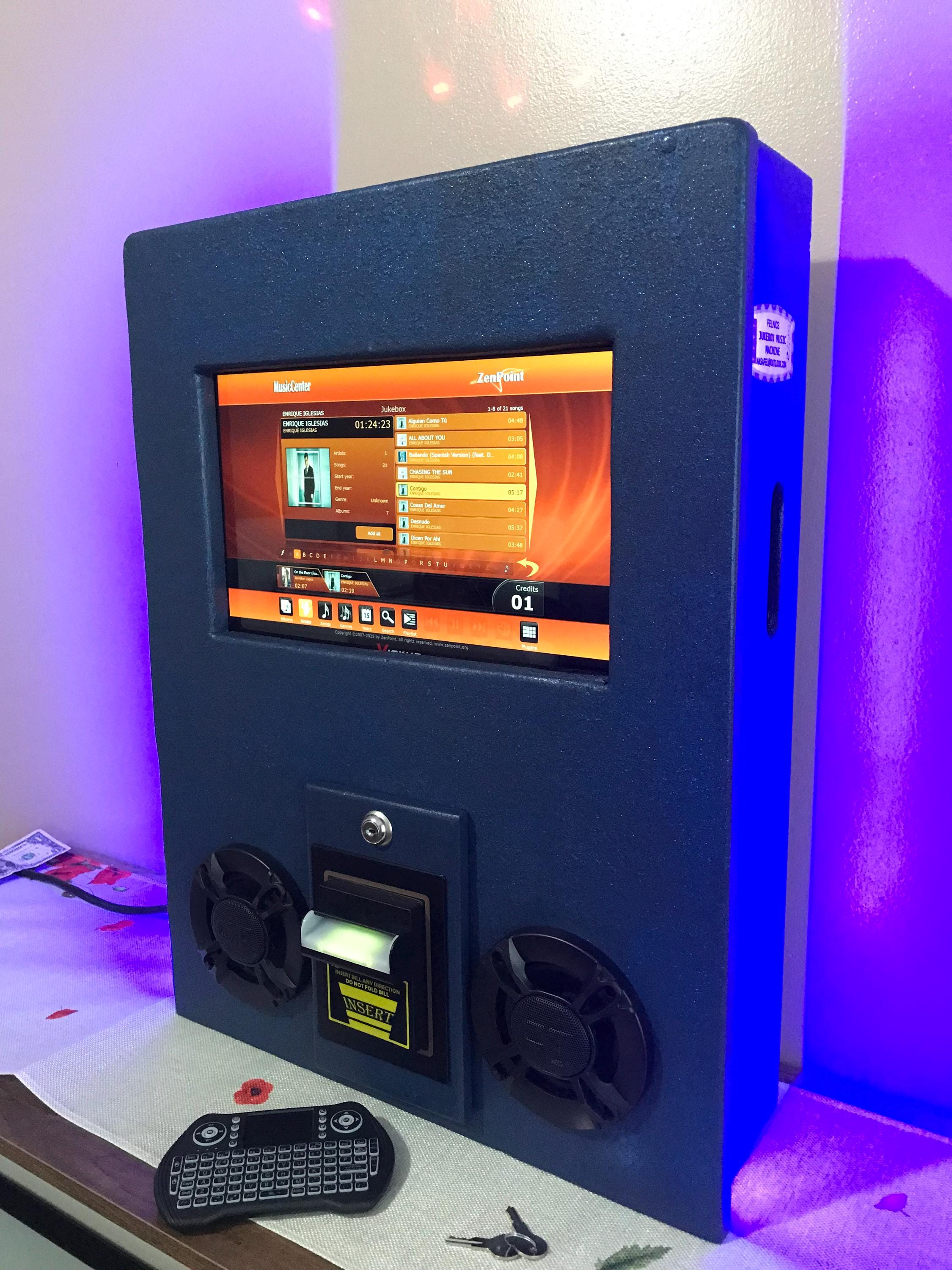 JUKEBOX MACHINE Digital Stand Alone Touch Screen, 2025 Music Machine ...