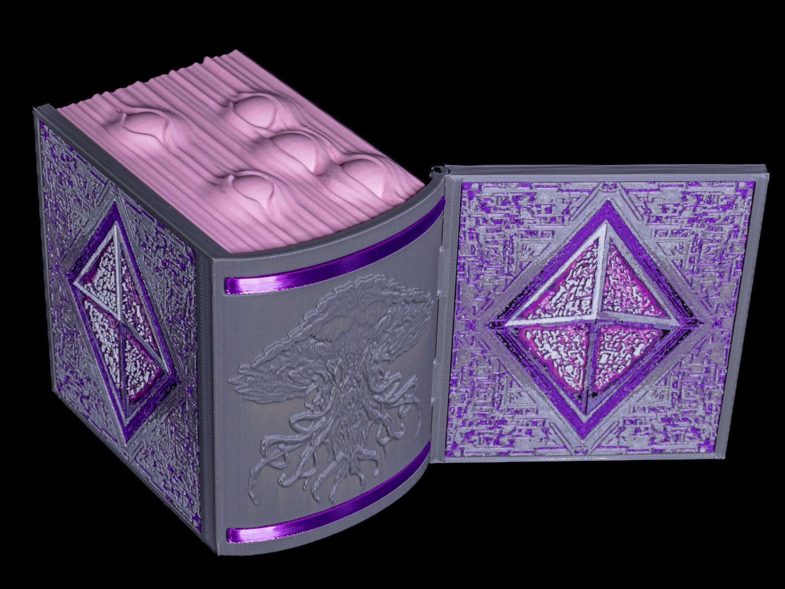 Eldrazi Hedron Tome Deck Box * Commander * MTG * EDH * Fits 100+ Double ...
