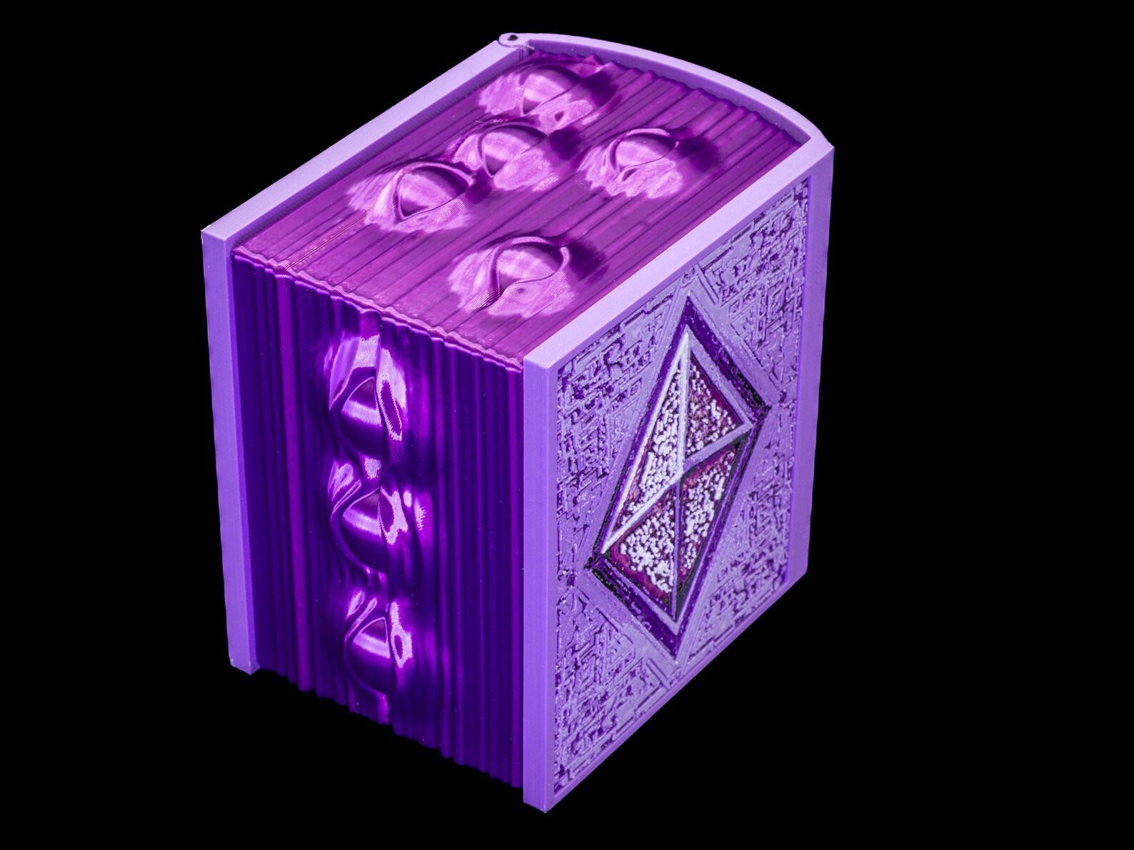 Eldrazi Hedron Tome Deck Box * Commander * MTG * EDH * Fits 100+ Double ...