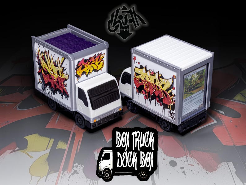 Vehicles Commander Deck Box Truck * MTG * EDH * Fits 100+ Cards ...