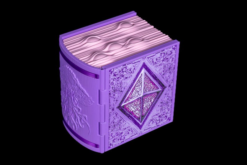 Eldrazi Hedron Tome Deck Box * Commander * MTG * EDH * Fits 100+ Double ...