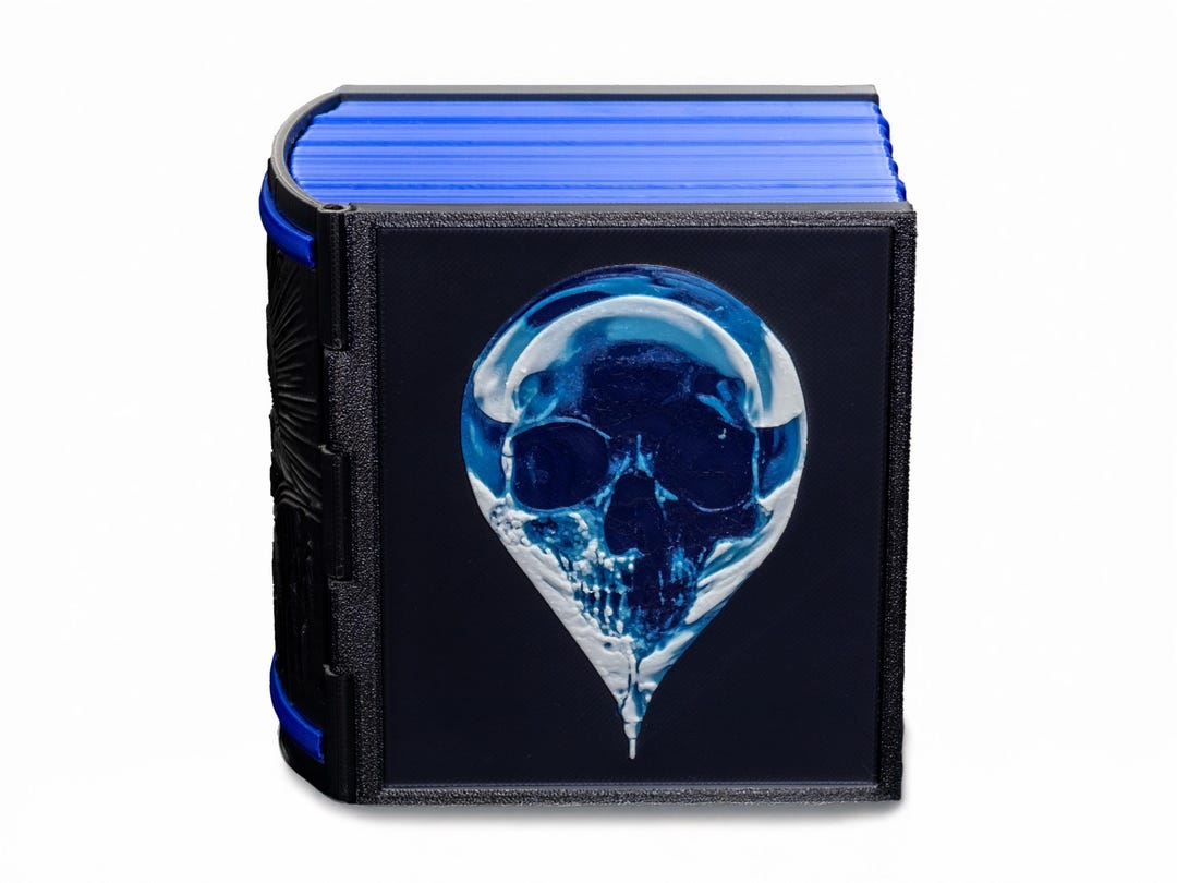 Dimir Deck Box Tome * Blue/black Guild Spell Book * Commander * MTG ...