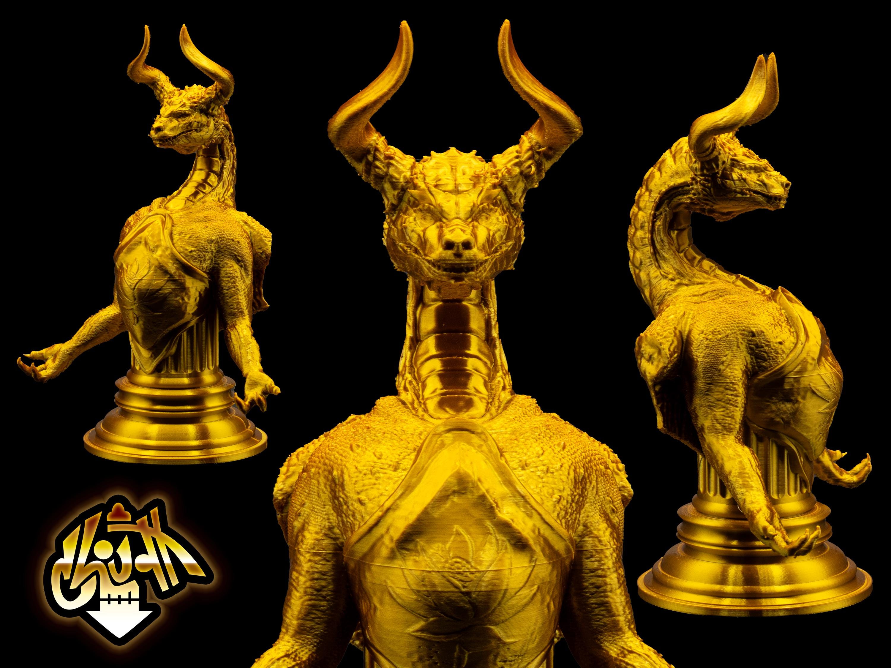 Nicol Bolas Bust * Trophy and Marble Editions * MTG * Collectible ...