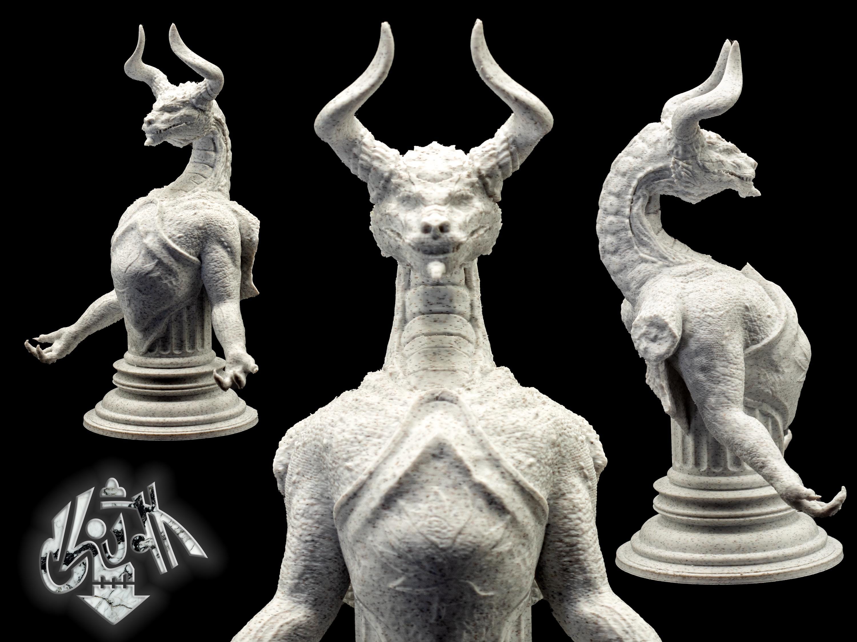 Nicol Bolas Bust * Trophy and Marble Editions * MTG * Collectible ...
