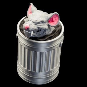 Rat Commander Deck Box Garbage Can | Fits 100+ Double Sleeved MTG Cards ...