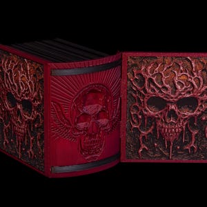 Necronomicon Deck Box * Book of the Dead * Commander * MTG * EDH * Fits ...