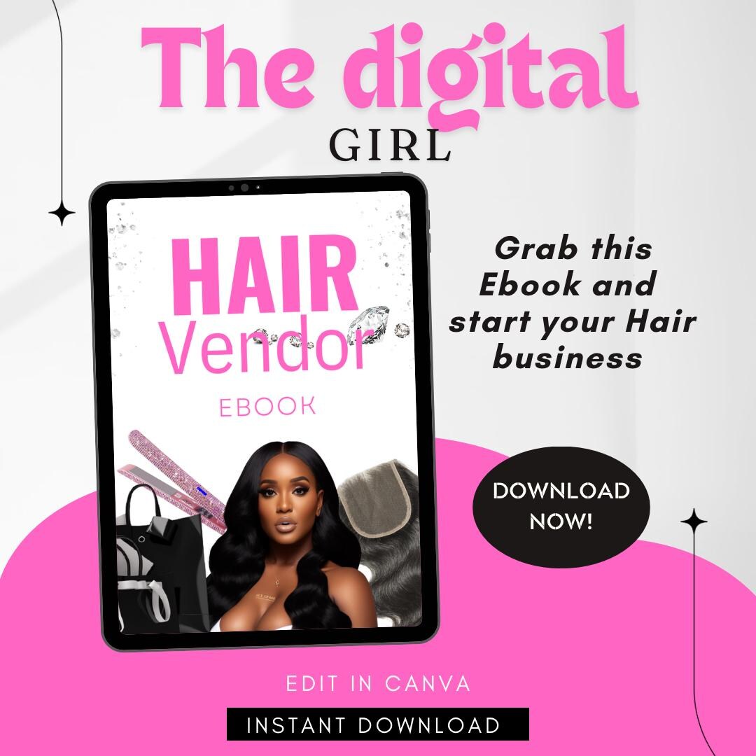 Ultimate Hair Vendor List, Hair Vendor, Human Hair Vendor List Ebook - Etsy