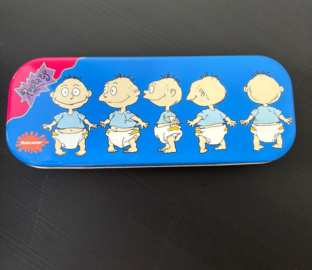 Vintage 1996 Rugrats Nickelodeon Tommy Pencil Case - Etsy