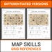 Map Skills | Pirate Treasure Map | Grid References | Locate, Identify ...