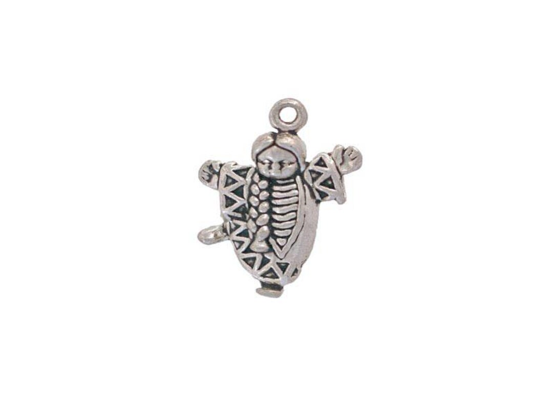 Native American Child Charm | Sterling Silver | Papoose Charm | Gift ...