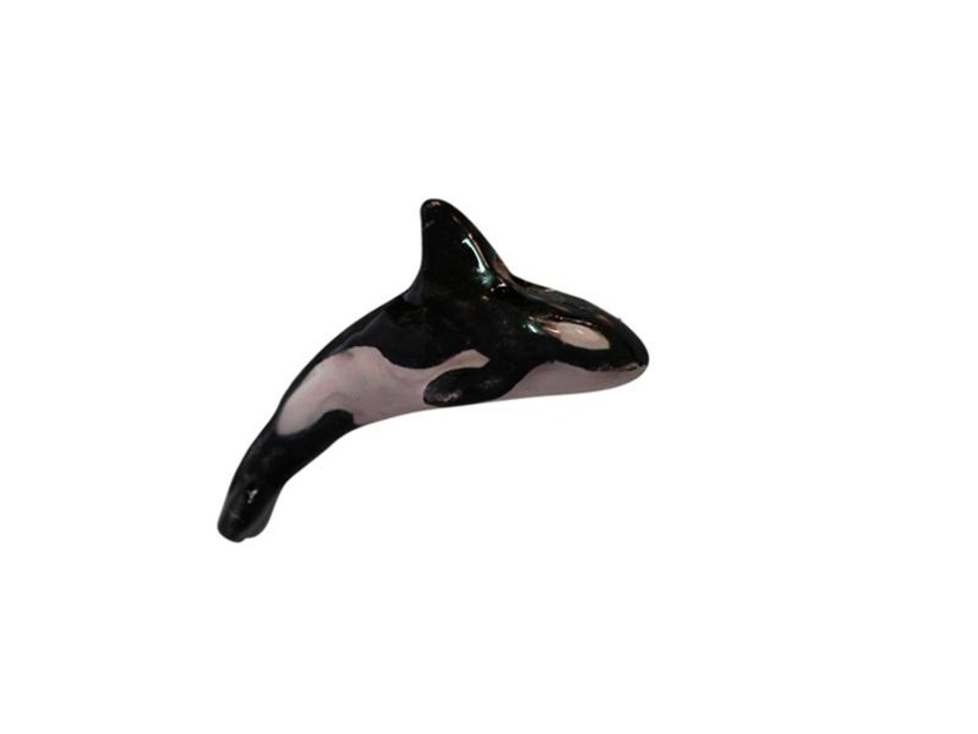 Orca Beads Hand Painted | Orca Killer Whale Jewelry | Orca Jewelry ...