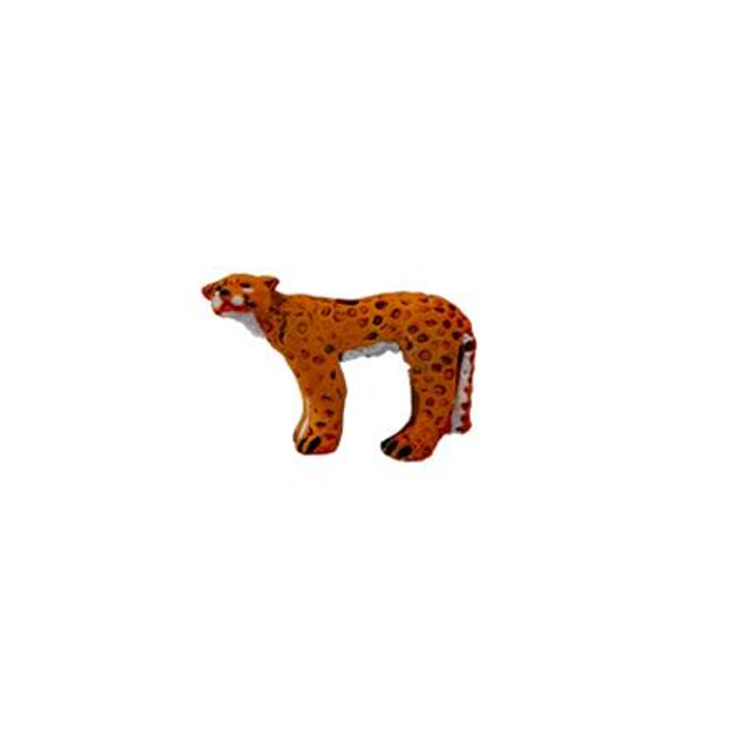 Cheetah Beads, Peruvian Ceramic Beads, Cheetah Jewelry - Etsy