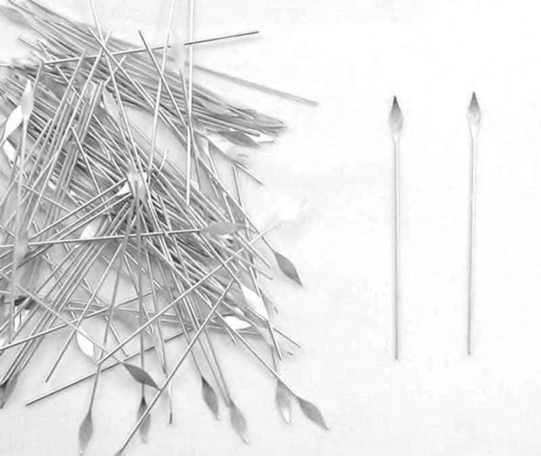 Paddle Pins | Sterling Silver Paddle Head Pins | 2inch X 22 Gauge ...
