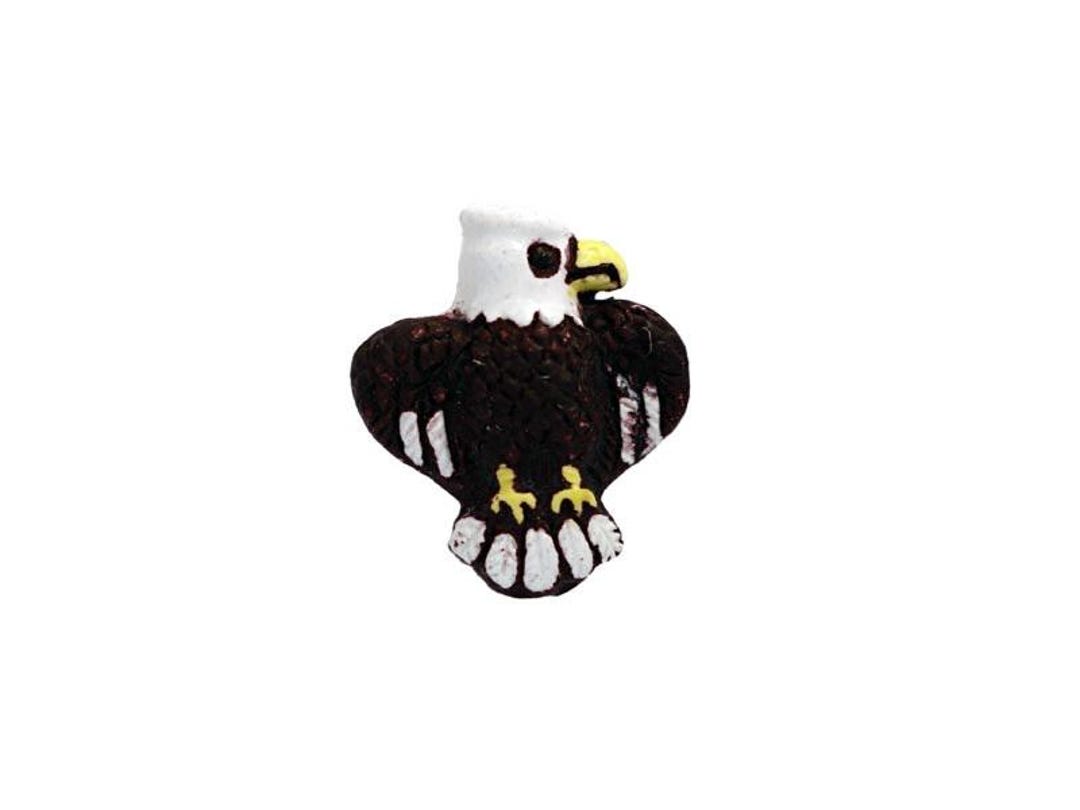 Peruvian Hand Painted Ceramic Beads - Bald Eagle Design - Available in ...