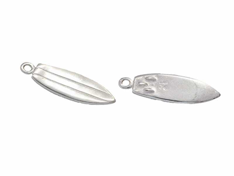Surfboard Charm Sterling Silver | Ocean Themed Jewelry | Surfing ...