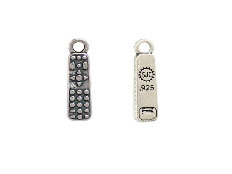 Remote Control Charm Sterling Silver, TV Remote Charm - Etsy
