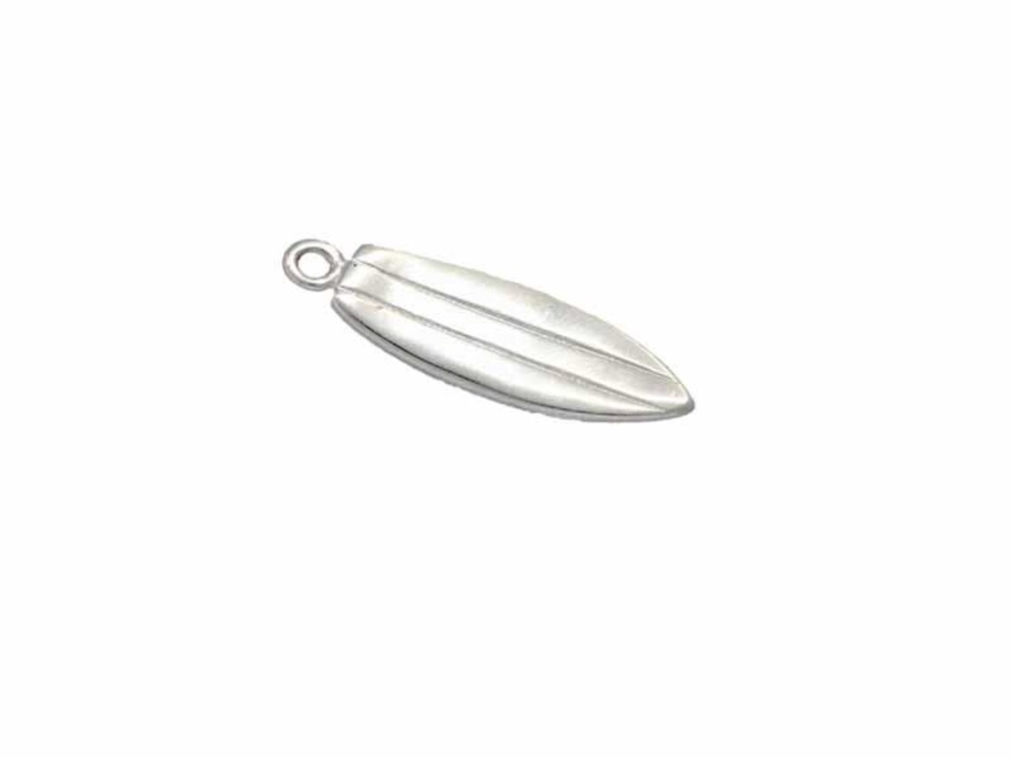 Surfboard Charm Sterling Silver | Ocean Themed Jewelry | Surfing ...