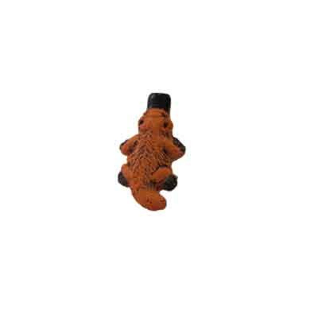 Duckbilled Platypus Beads | Hand Painted Ceramic Bead From Peru - Etsy