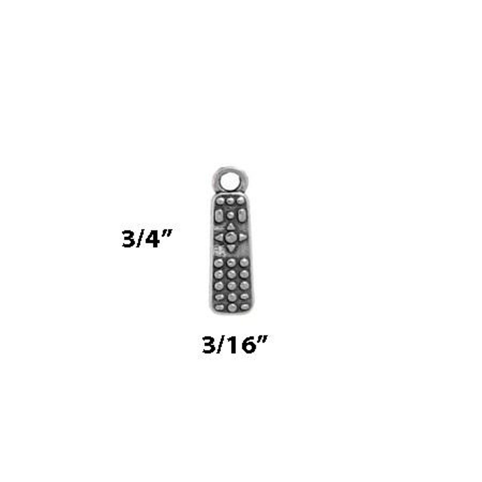 Remote Control Charm Sterling Silver, TV Remote Charm - Etsy