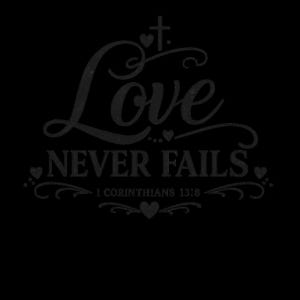 Valentine Faith PNG Love Never Fails Graphics Pack - Etsy