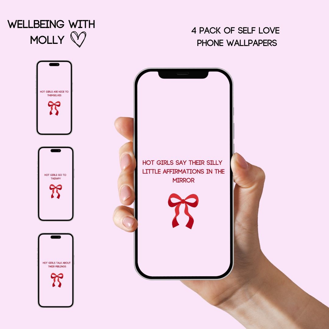 Hot Girls Self Love Phone Wallpaper Bundle - Etsy