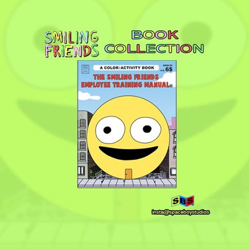 Smiling Friends Book - Etsy