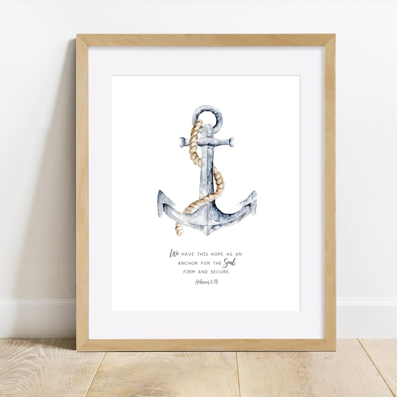 Anchor Hebrews 6:19 - Etsy