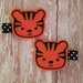 Tiger Hair Clips, Tiger Hair Bow, Tiger Hairclip, Hair Accessories ...