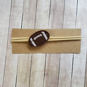 Football Hair Clips, Football Hair Clip, Football Hairbow, Hair Clips ...