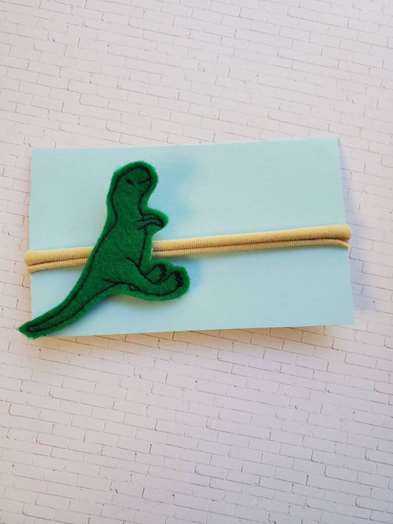 Dino Hair Clip Dino Hair Clips Dino Hair Bow Dinosaur Hair - Etsy