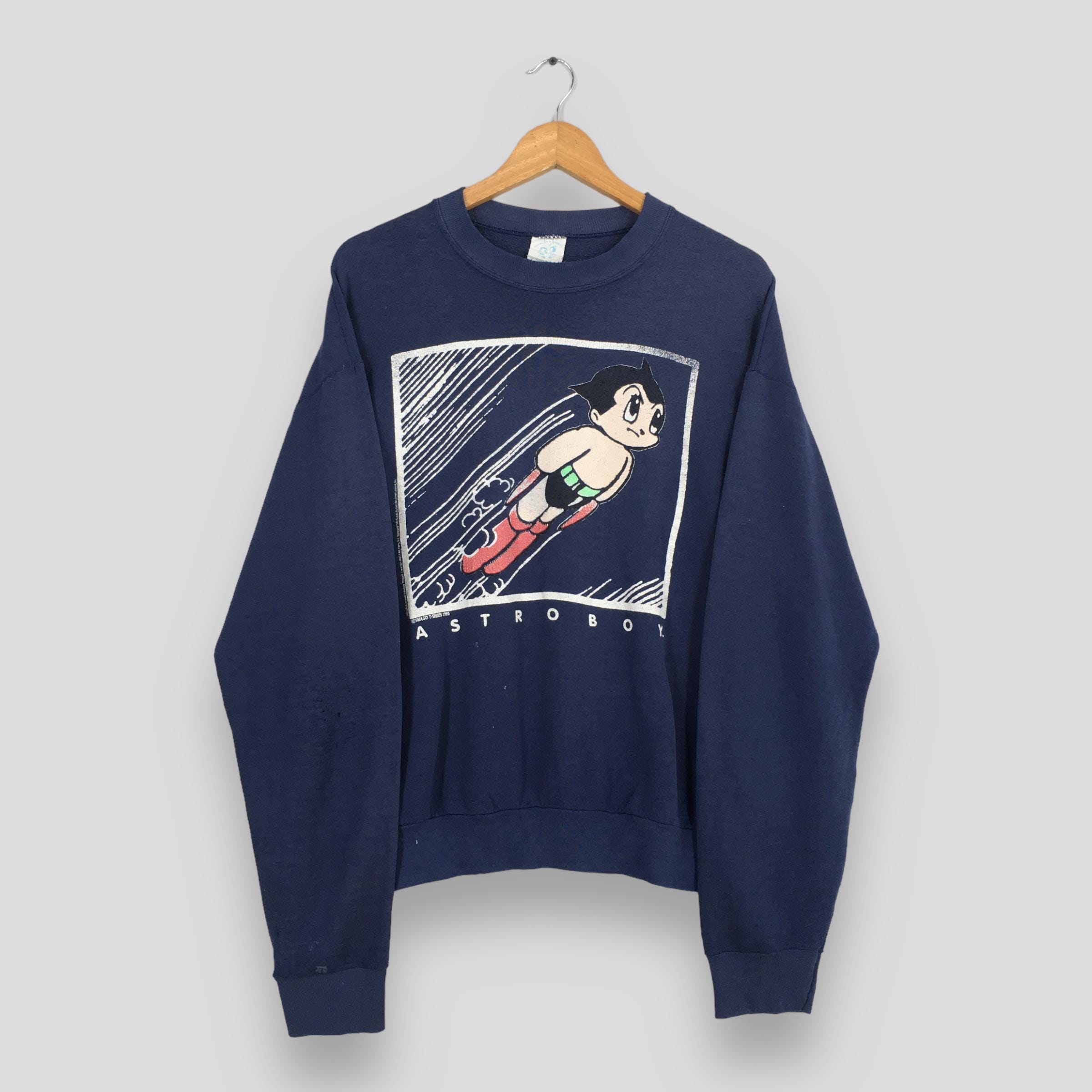 Vintage Astro Boy Mighty Atom Robot Japanese Sweatshirt Large Manga ...