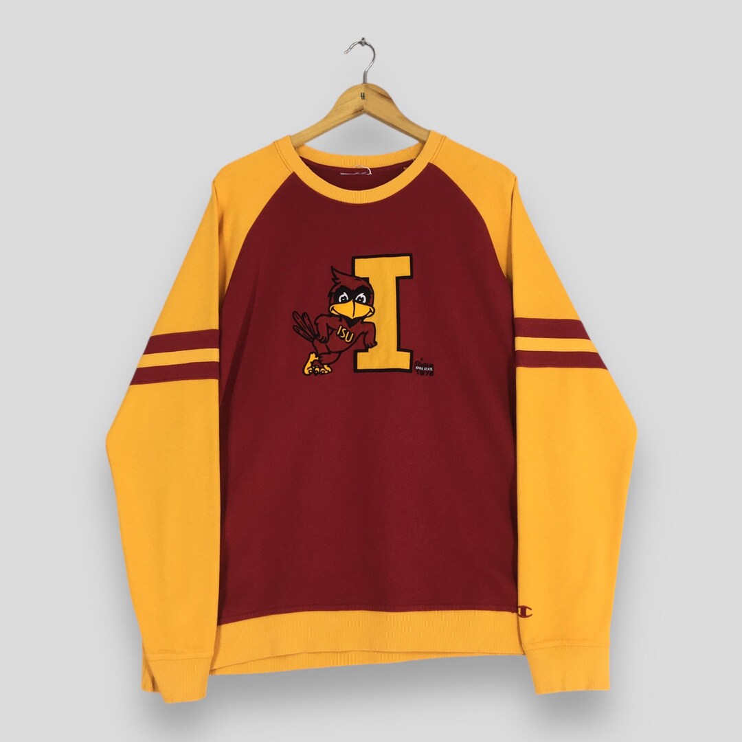 Vintage ISU Iowa Cyclones NCAA Sweatshirt Xlarge Iowa State Cyclones ...