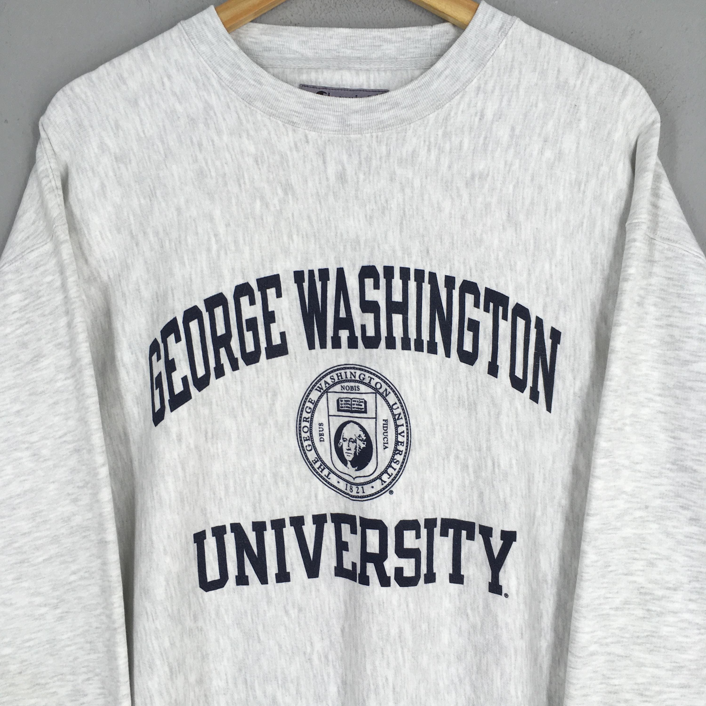 Vintage George Washington University Sweatshirt Large Washington ...